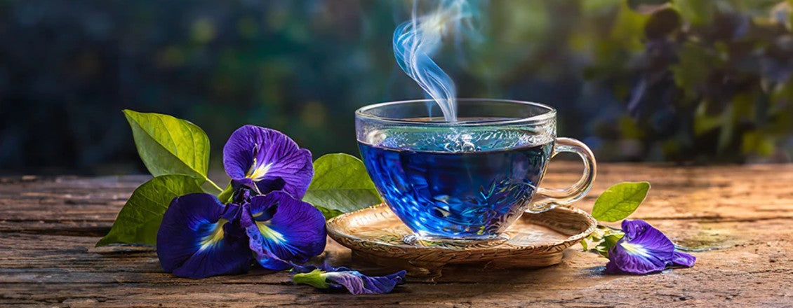Blue Tea (Butterfly Pea Flower) | Herbal Tea Recipe | Healthy